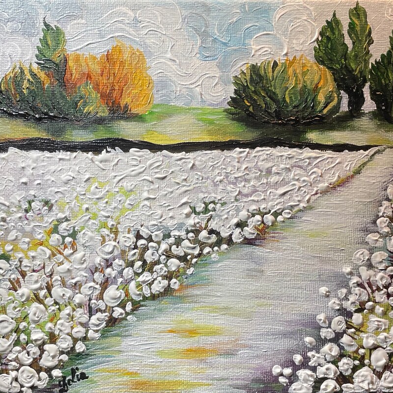 Cotton Fields - Etsy
