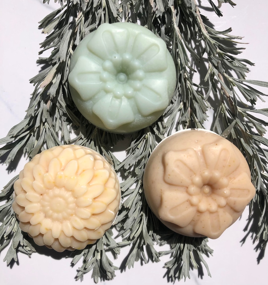 Flower Bar Soap Handmade Flower Bar Soap Artisan Soap Bars Lemongrass ...