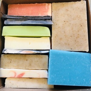 Soap Ends and Extras Box, Soap Odds and Ends, Soap Samples, Soap Grab ...