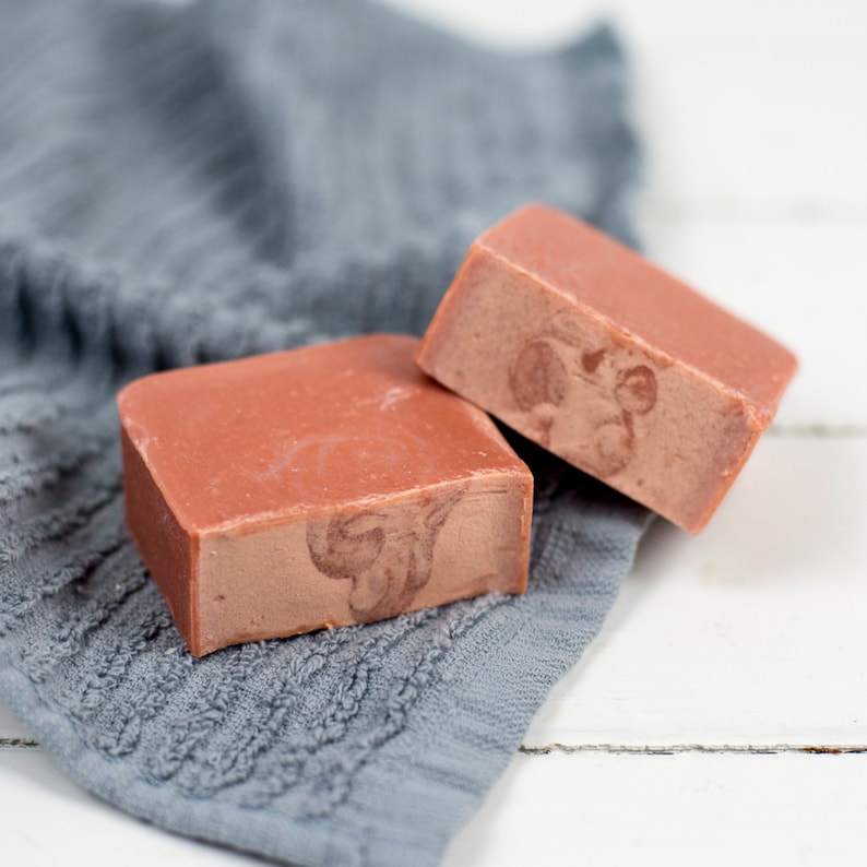 12 MOROCCAN RED CLAY Bar Soaps Bulk Soap Facial Soap Oily | Etsy