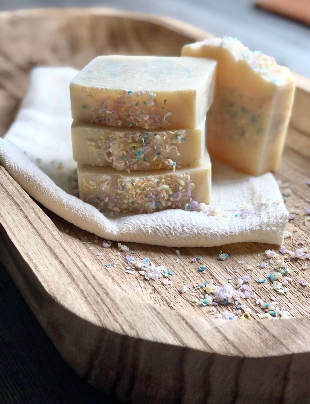 Confetti Bar Soap Artisan Confetti Soap Soap Shavings Handmade Soap Bar ...