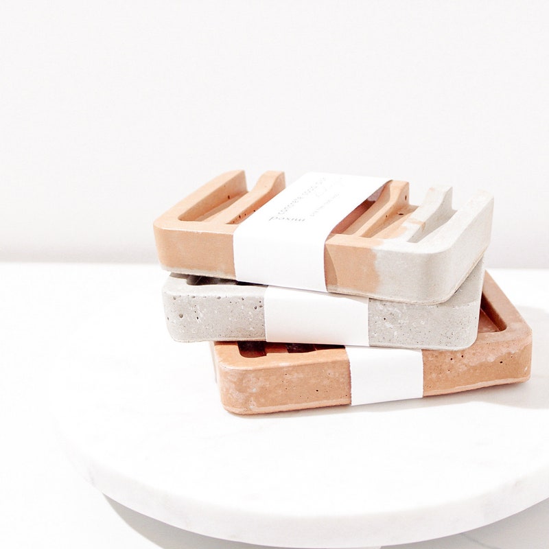 Concrete Soap Dish - Etsy