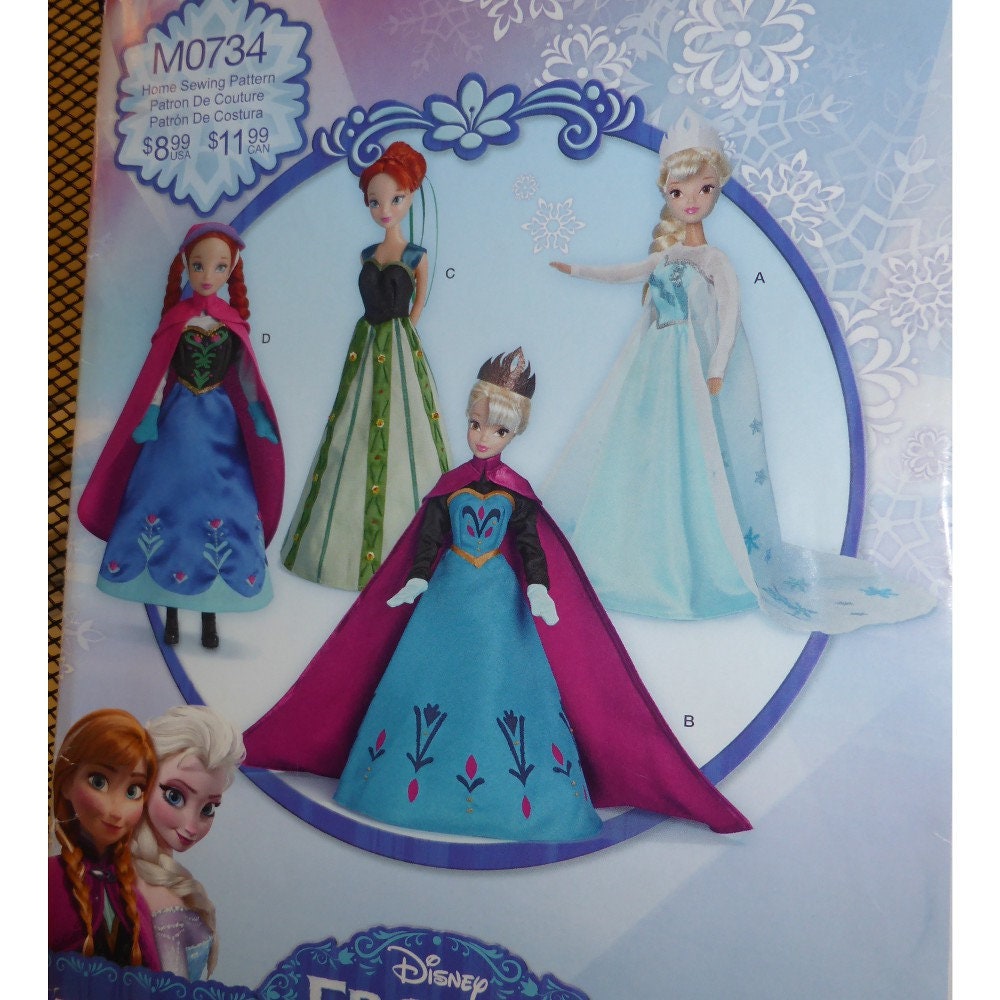 Anna Frozen Cloak Pattern