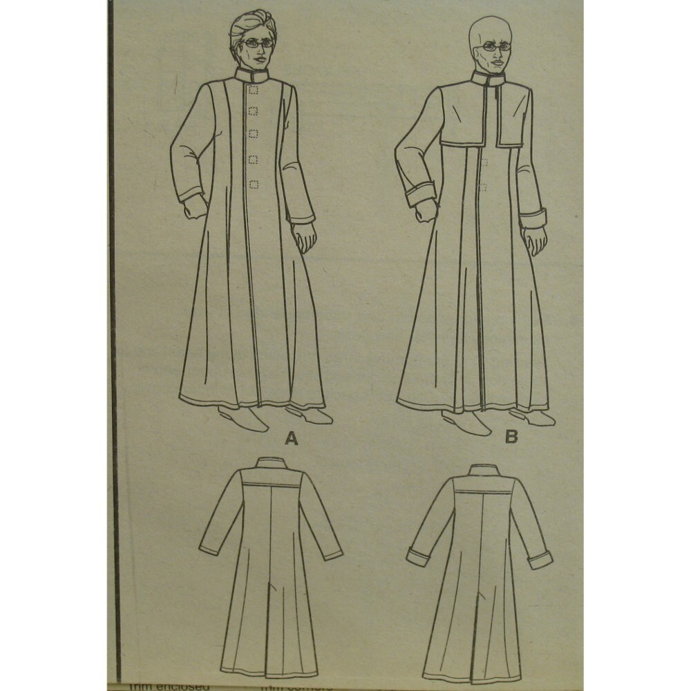 Men's Matrix Duster Coat Costume Pattern Sci-fi Fantasy - Etsy