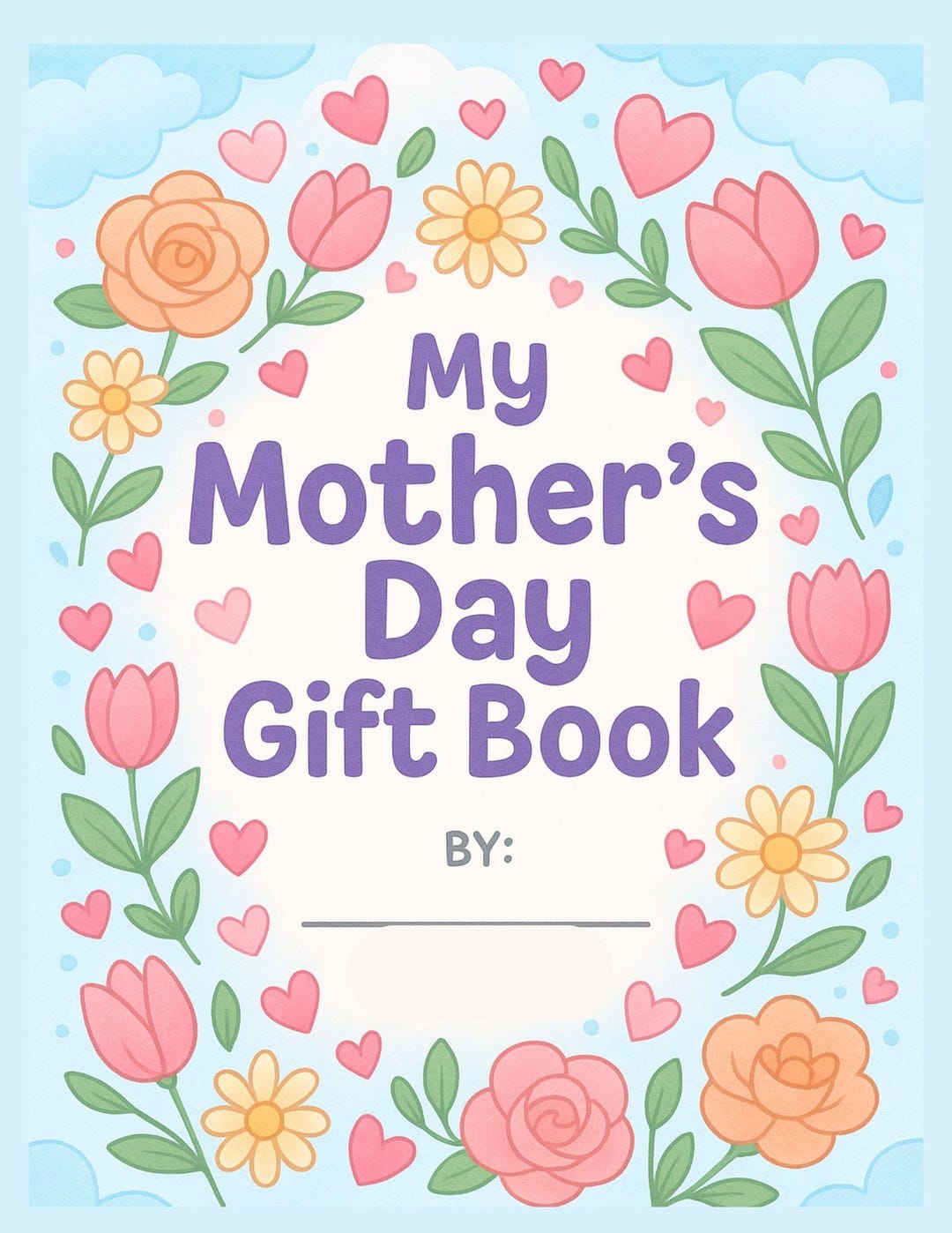 Unique Mother's Day Gift: Printable Coloring Book for Her, Mother's Day ...