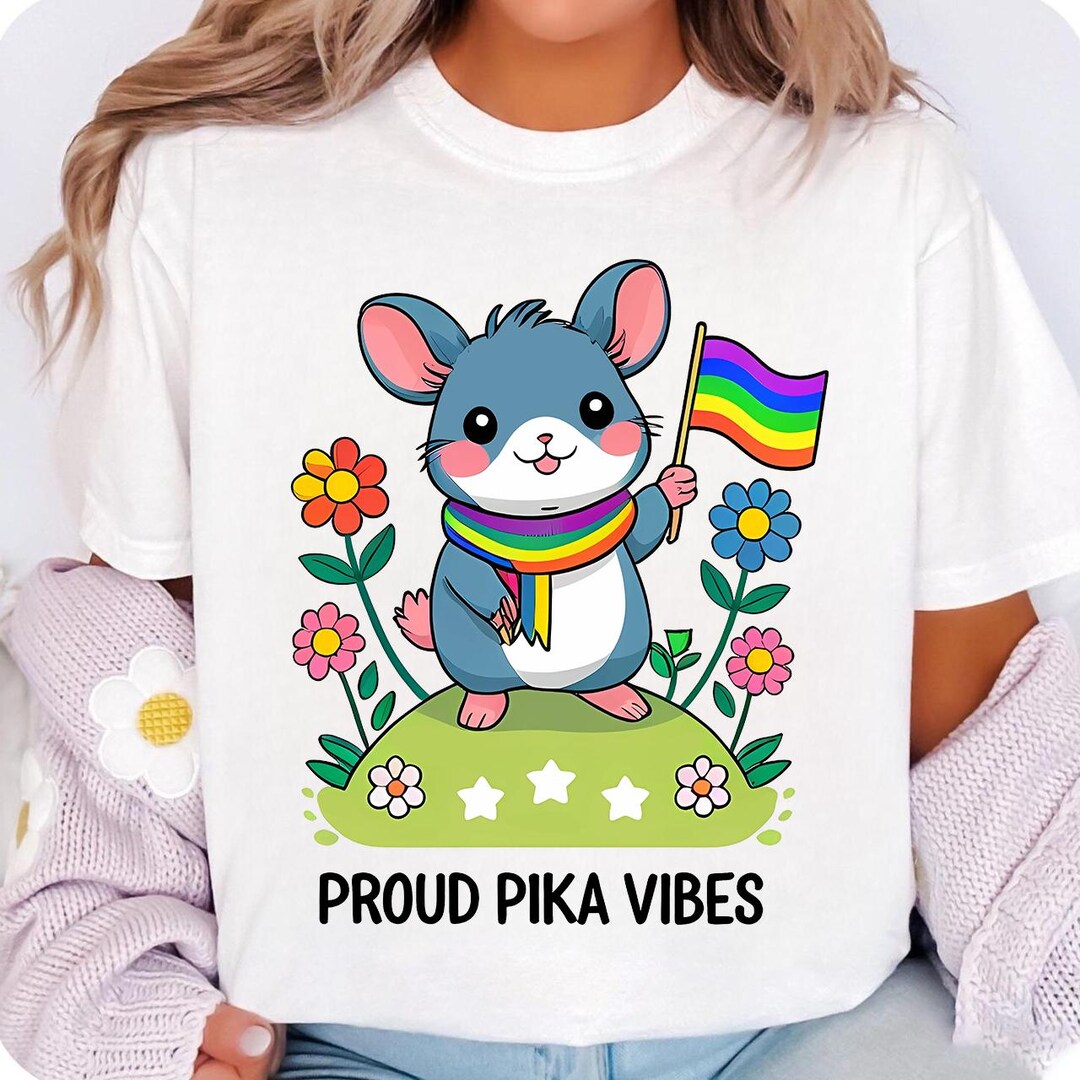 LGBT Pride Month Pika LGBTQIA Png, Rainbow Clipart Pack for Pride Month ...