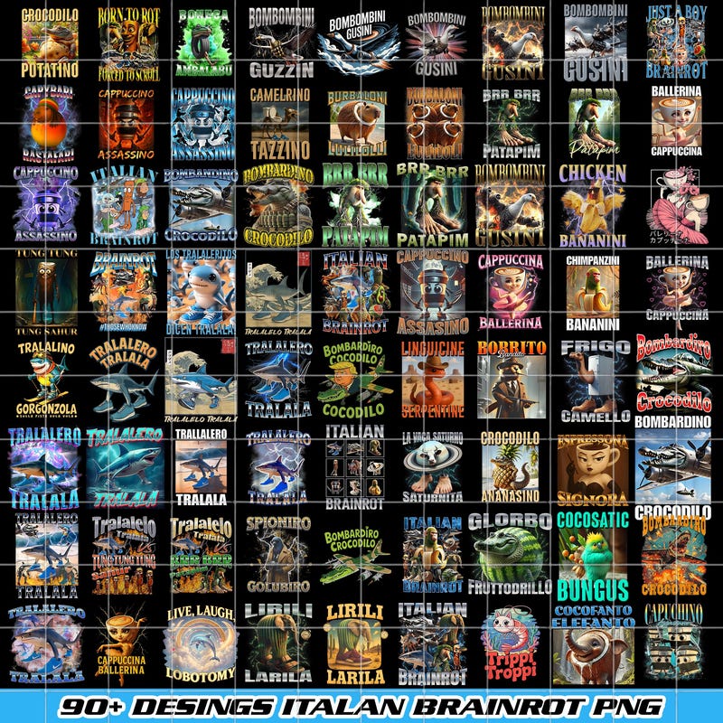 Bombardino cocodrilo png - Etsy México