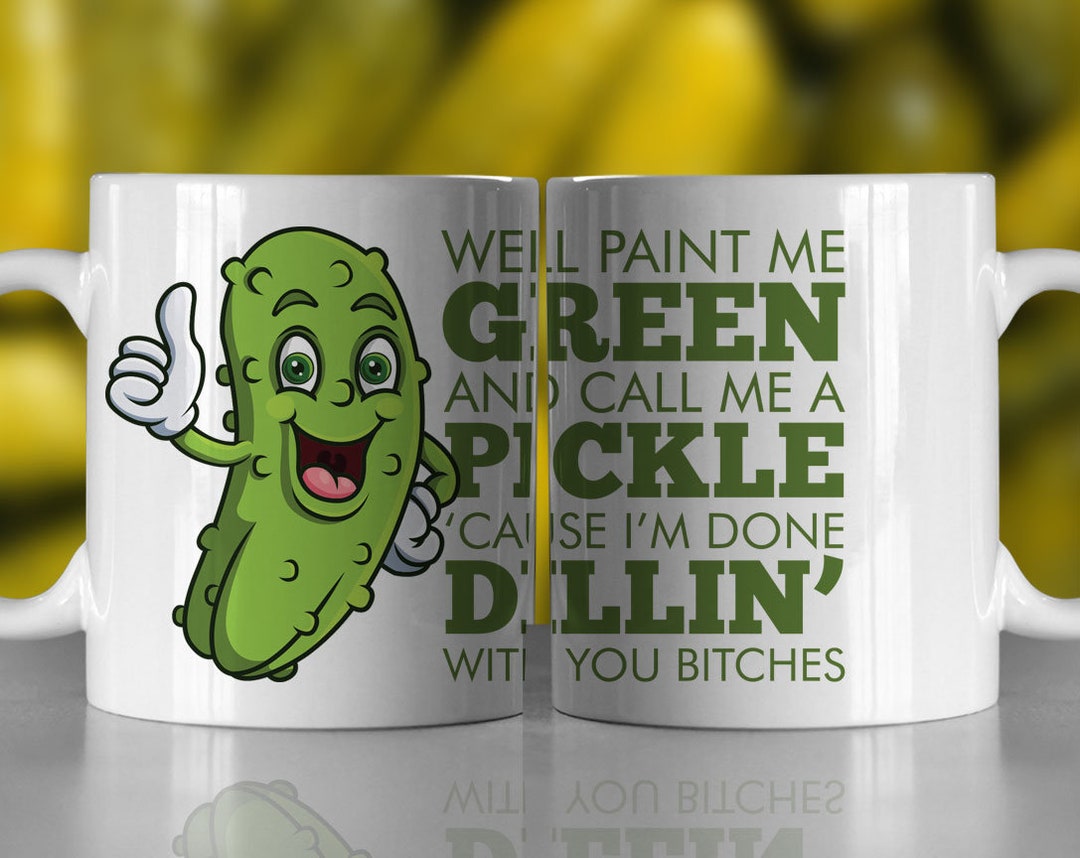 Funny Pickle Mug - Workplace - 11oz or 15oz - Etsy
