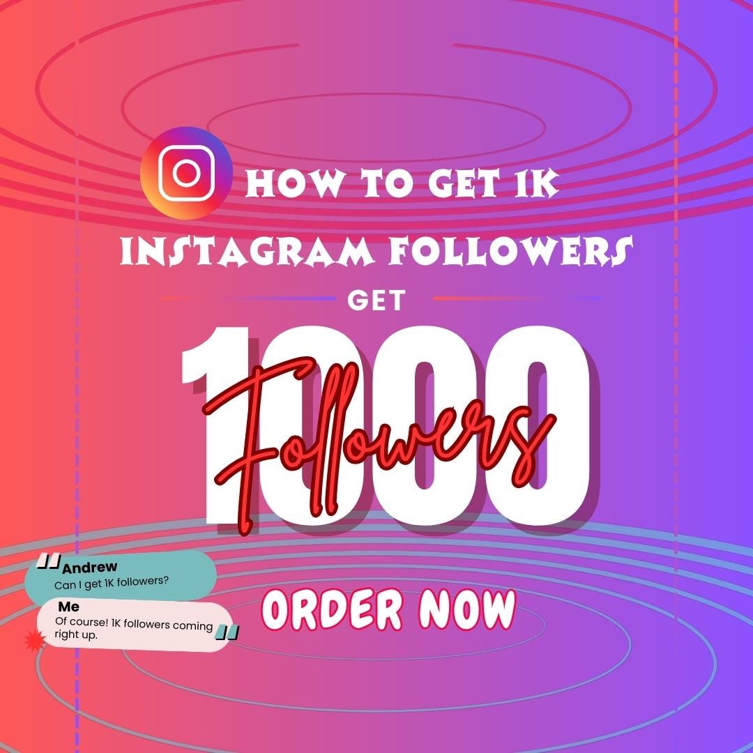 1000 Instagram Followers Guide, Instagram Followers, 1K Instagram Followers, Grow Instagram ...