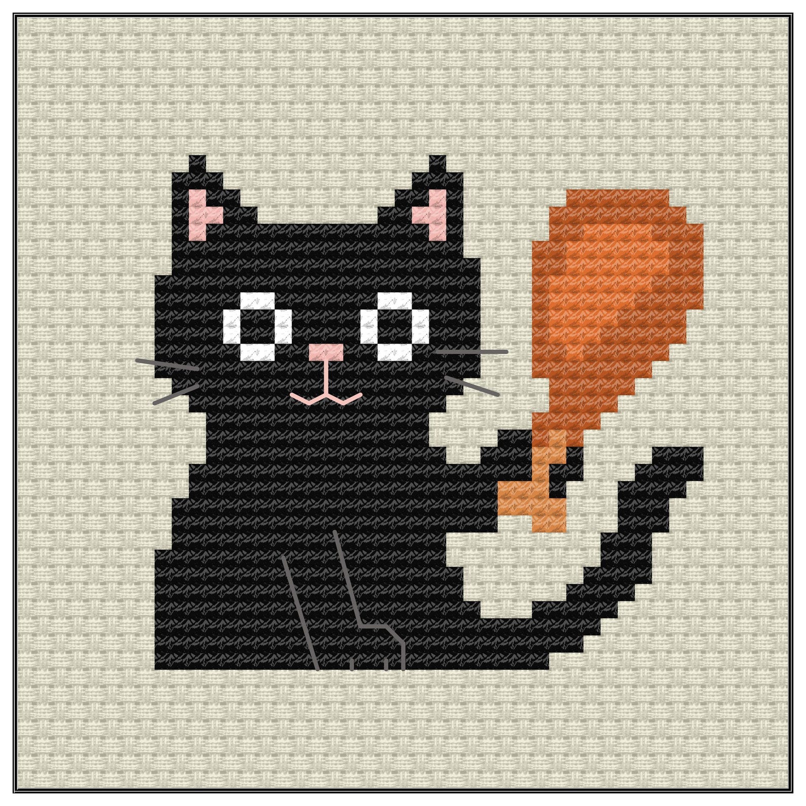 Ultimate Autumn Cats Collection – 9 Cross Stitch Patterns – Fall PDF ...