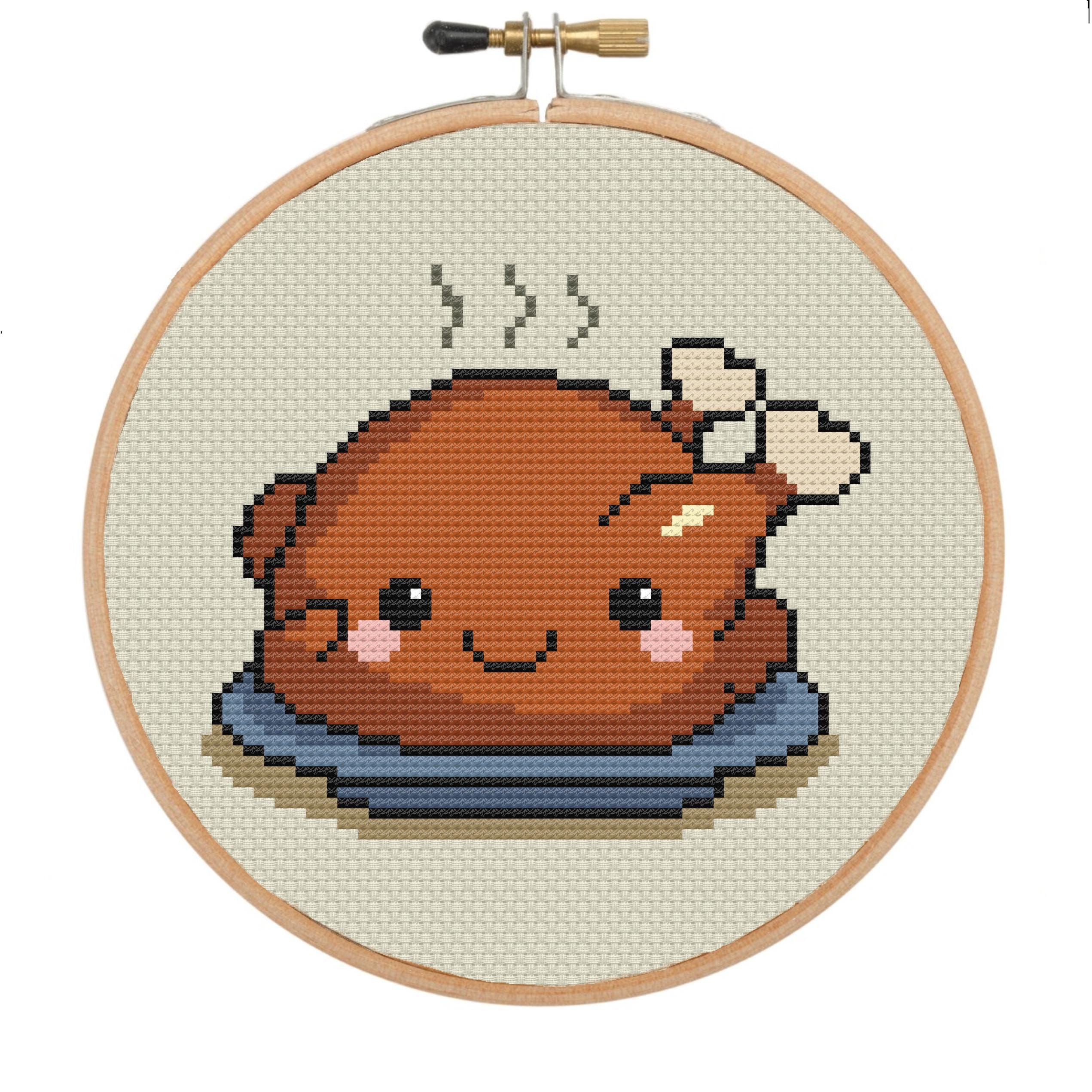 Kawaii Food – Thanksgiving Turkey Cross Stitch Pattern PDF – Digital ...