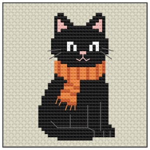 Ultimate Autumn Cats Collection – 9 Cross Stitch Patterns – Fall PDF ...