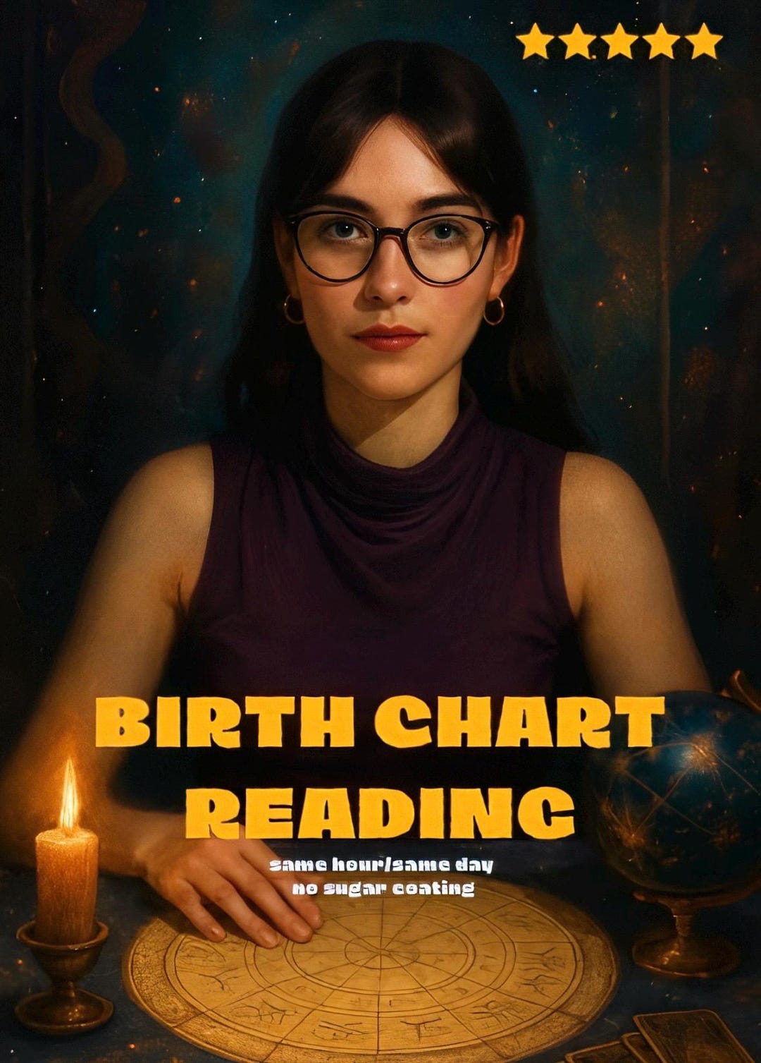 In-depht Birth Chart Reading | Detailed Astrolog Insight | Natal Chart ...