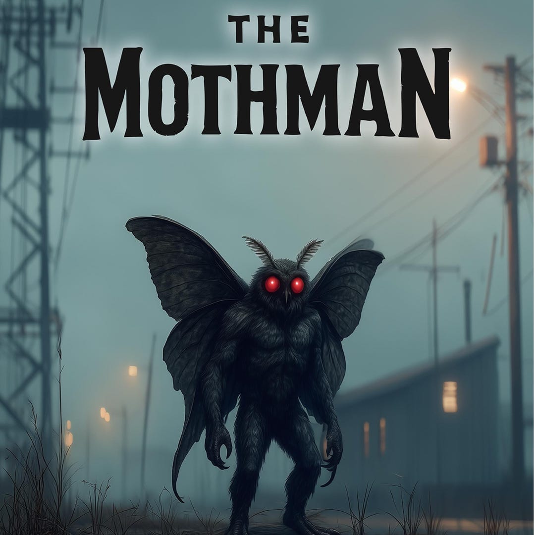 The Mothman Puzzle - Cryptid Horror Jigsaw With Red Eyes - 120,252,500 ...