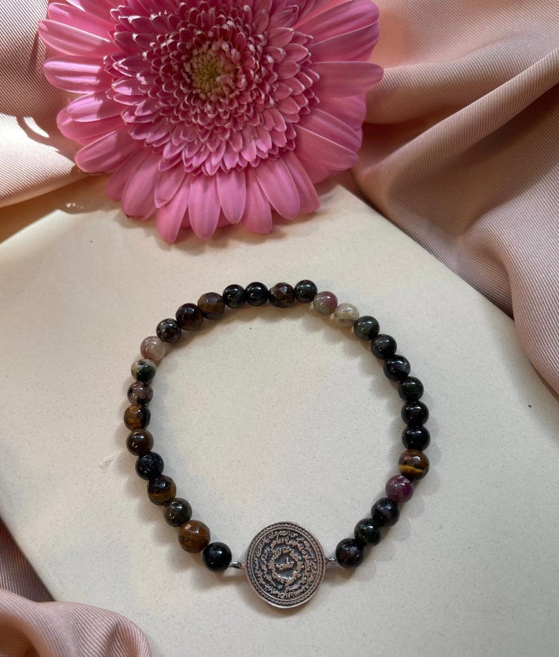 Ayat Al Kursi & Ashab Al Kahf Names, Nazar Prayer, 925 Islamic Jewelry ...