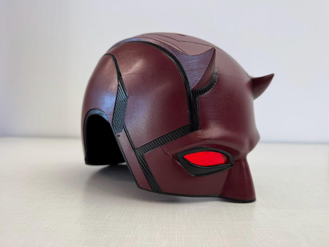 Daredevil Cowl Life Size Replica From Daredevil: Born Again - Etsy