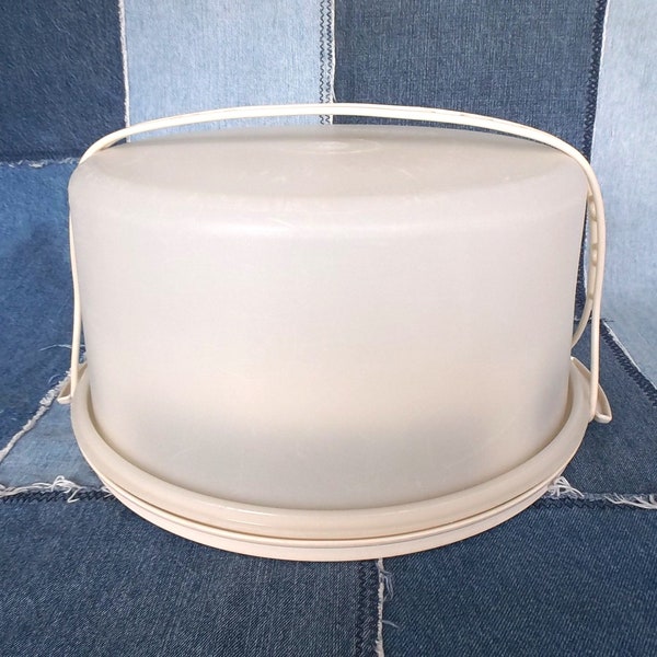 Tupperware Cake Carrier With Handle - Etsy