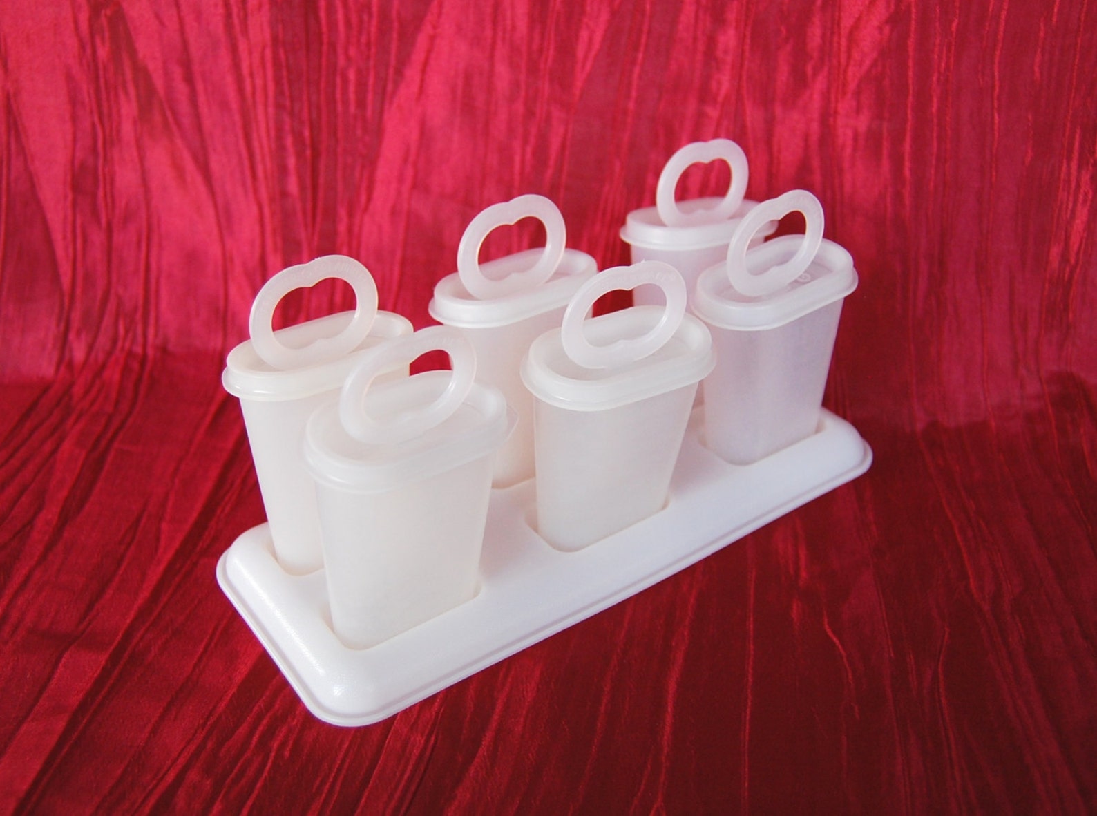 Vintage Tupperware Popsicle Molds SET of 6 Tupperware Ice - Etsy