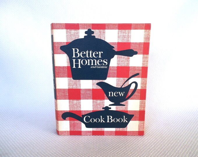 Vintage Better Homes and Gardens New Cookbook Ring Bound Copyright 1953 ...