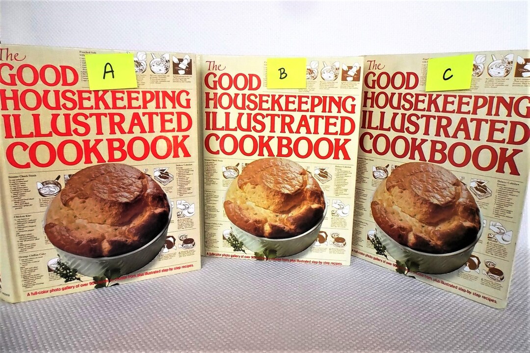 Vintage Good Housekeeping Illustrated Cookbook, Copyright 1980, Large ...