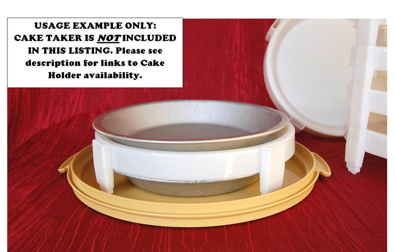 Vintage Tupperware Divide a Rack SOLD INDIVIDUALLY, Stack Pies Inside ...