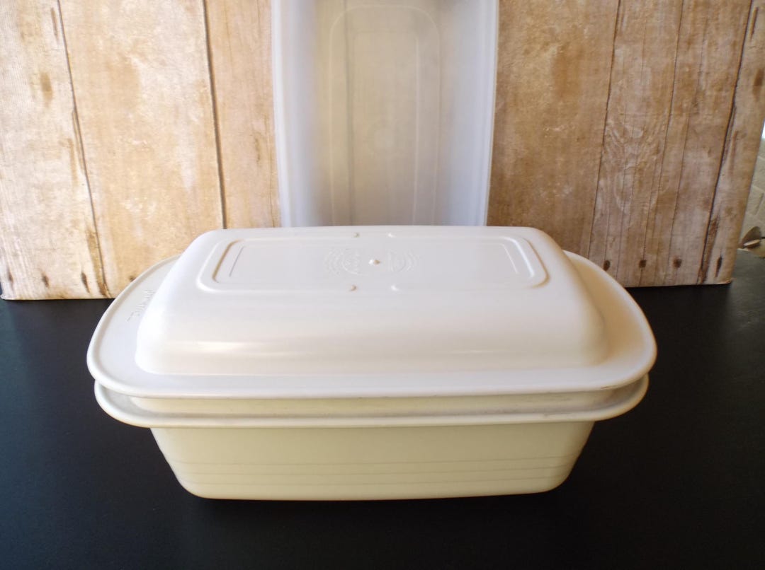 1980s Tupperware Ultra 21 Loaf Pan and Cover 2.5 Quart Loaf Pan for ...