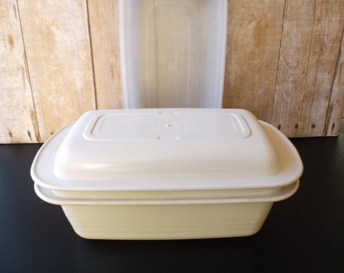 1980s Tupperware Ultra 21 Loaf Pan and Cover 2.5 Quart Loaf Pan for ...