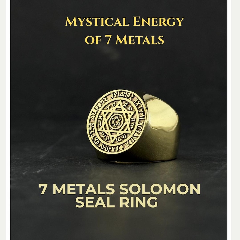 Seal of Solomon Ring - Etsy