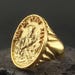 Custom Pope Francisco Silver Fisherman Ring • Pope Cross Ring, Saint ...