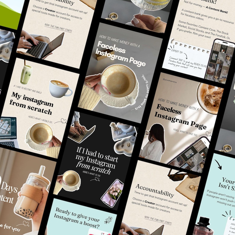 Viral Aesthetic Carousel Templates for Instagram, Trend 2026 (canva ...