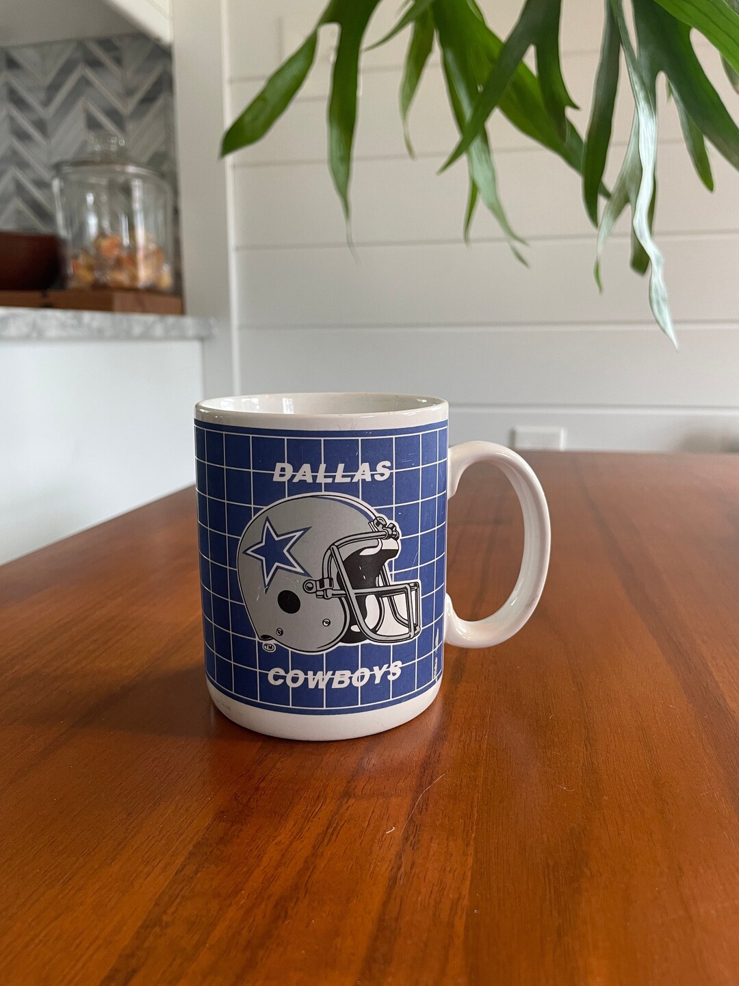 Vintage Dallas Cowboys Football Coffee Mug Tea 80s Gift for Fan Him - Etsy