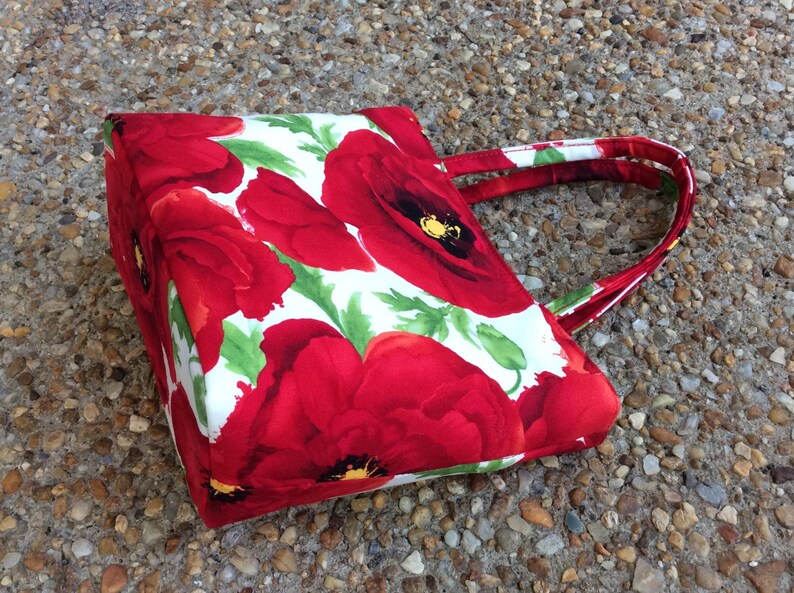 Poppies Mini Tote - Etsy