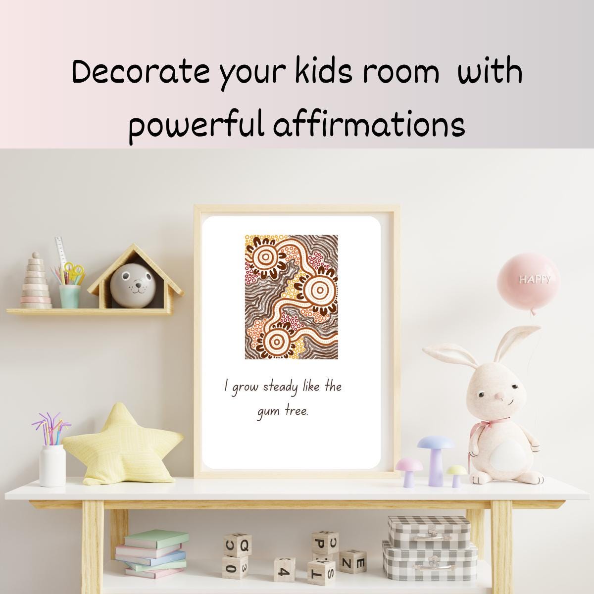 Aboriginal Art Affirmation Cards: Mindfulness & Respect (digital ...