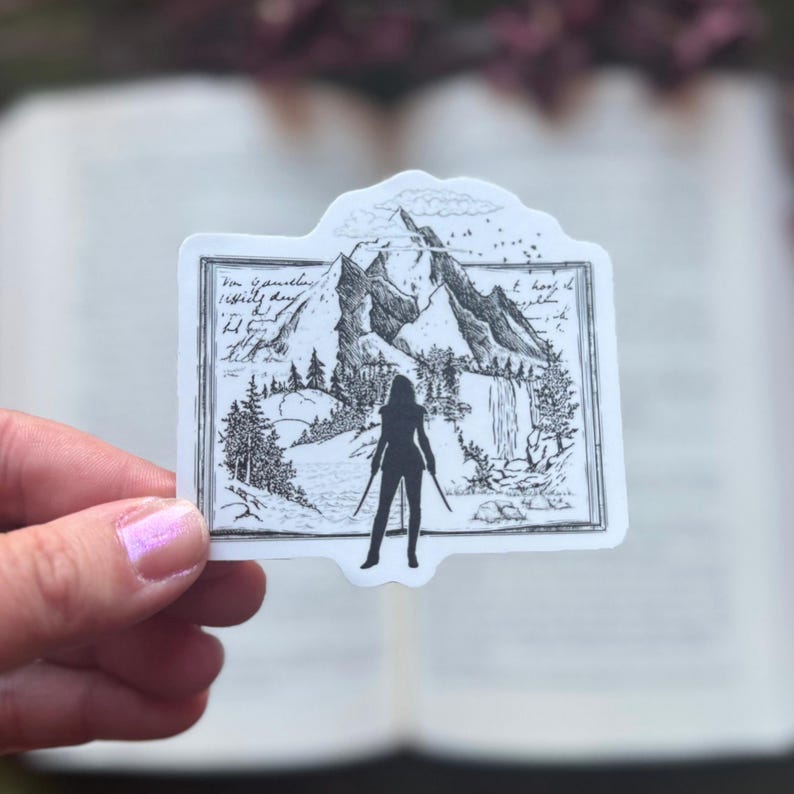 Bookish Stickers FMC MMC Castlecore Fantasy Sticker Bookish Bookstagram ...