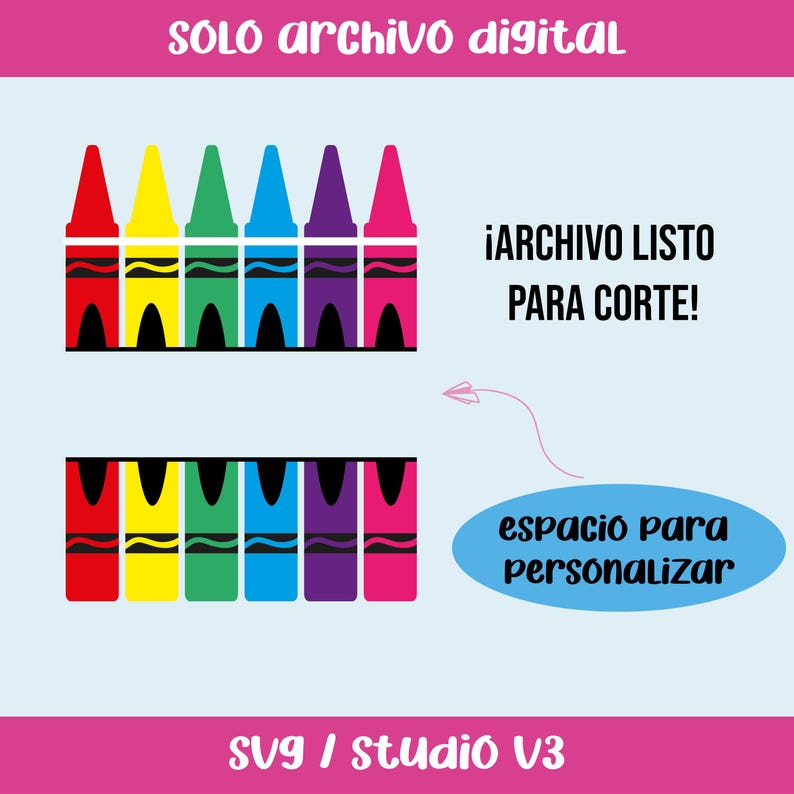 Crayola Teacher's Day Template - Editable for Personalizing With Vinyl ...