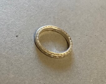 Hand Engraved Ring - Etsy