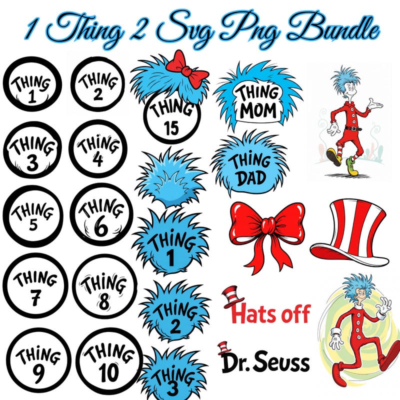 Thing 1 Logo - Etsy Australia