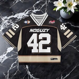 Box Fit Vintage-inspired Mesh Jerseys – Retro Streetwear Graphic Top ...