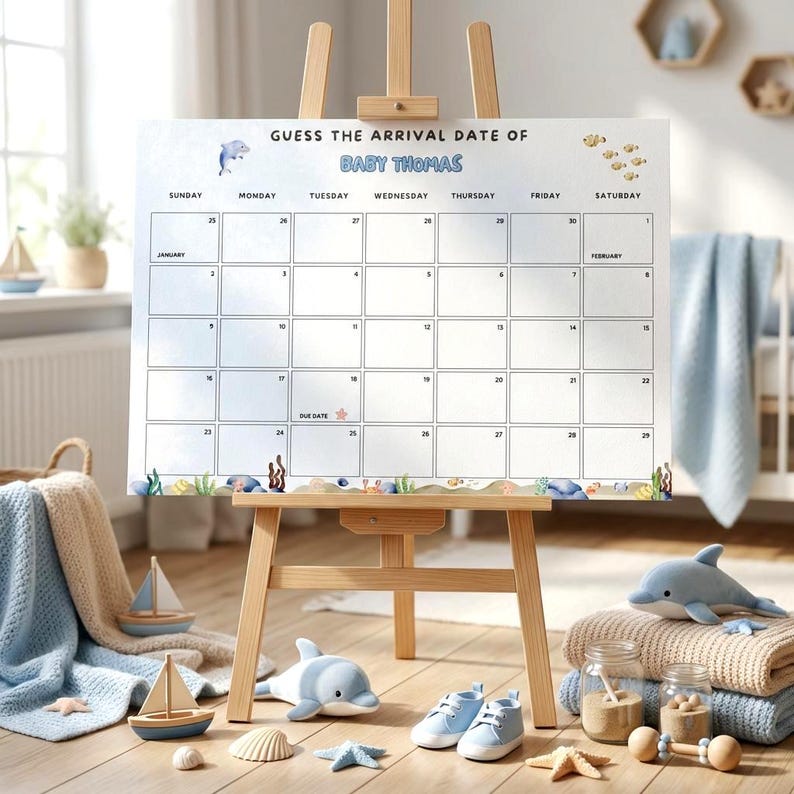 Sea You Soon Baby Shower Theme, Nautical Decorations, Editable ...