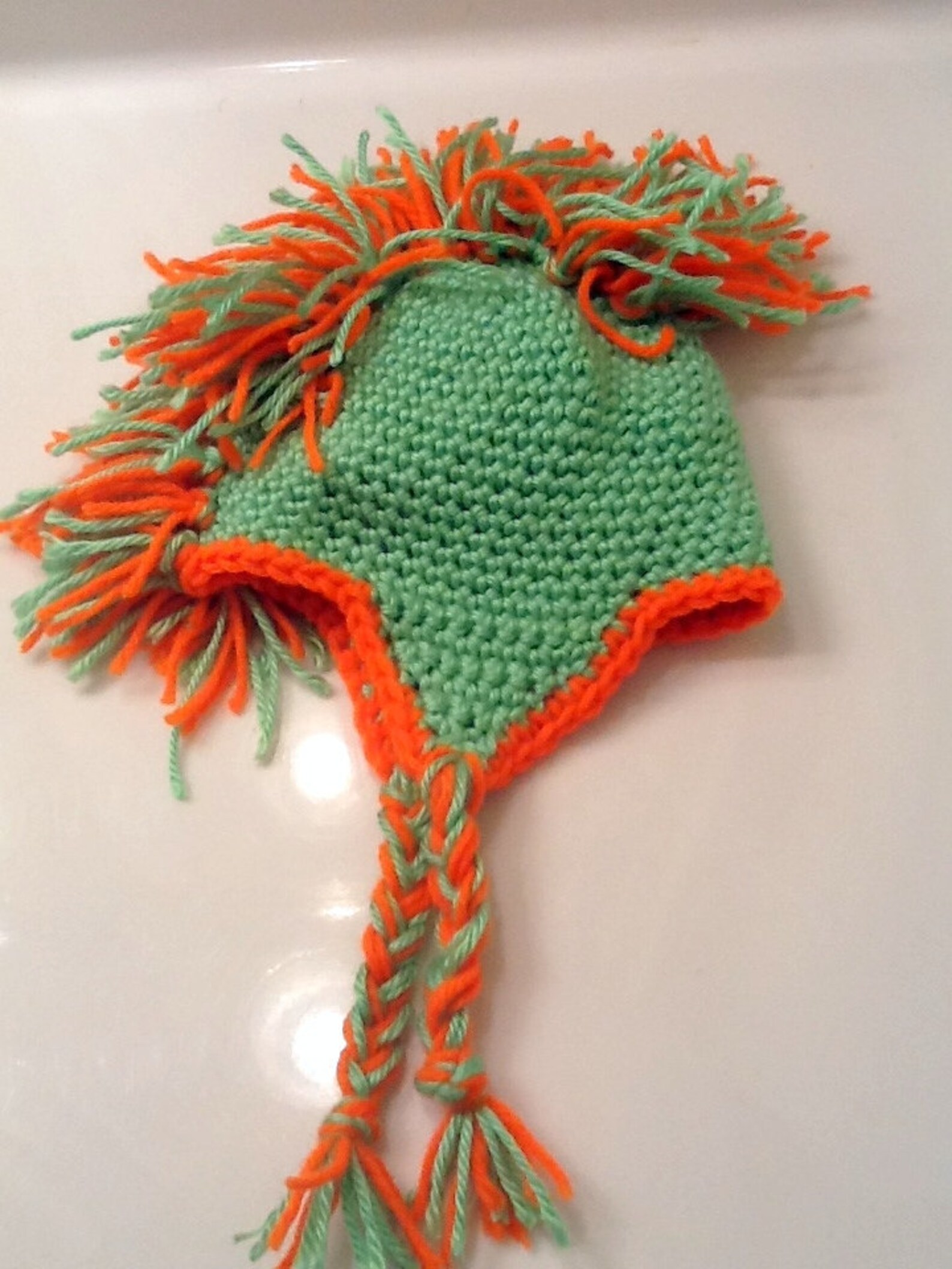 Crochet Pattern Monster Alien Mohawk Hat PDF - Etsy
