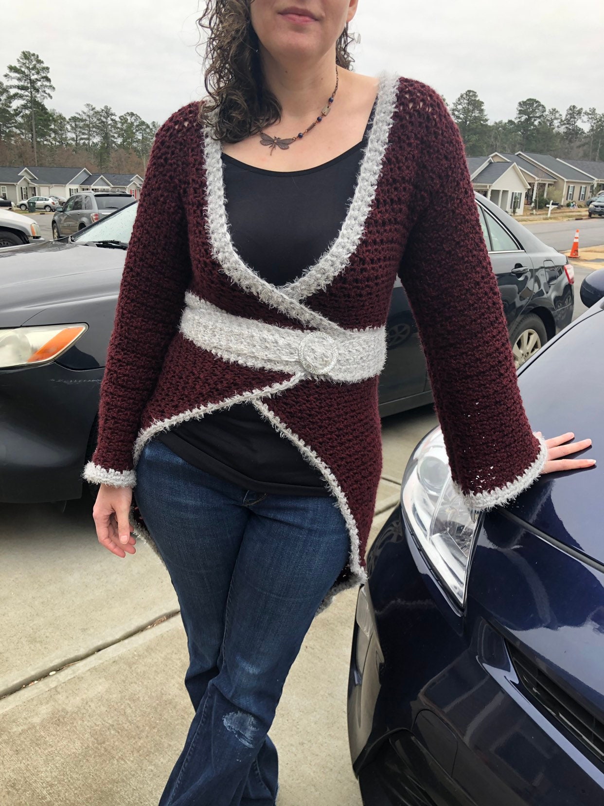 Spring Wrap Sweater Crochet Pattern - Etsy