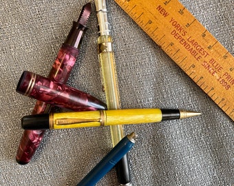 Pencil and Ruler Set - Etsy