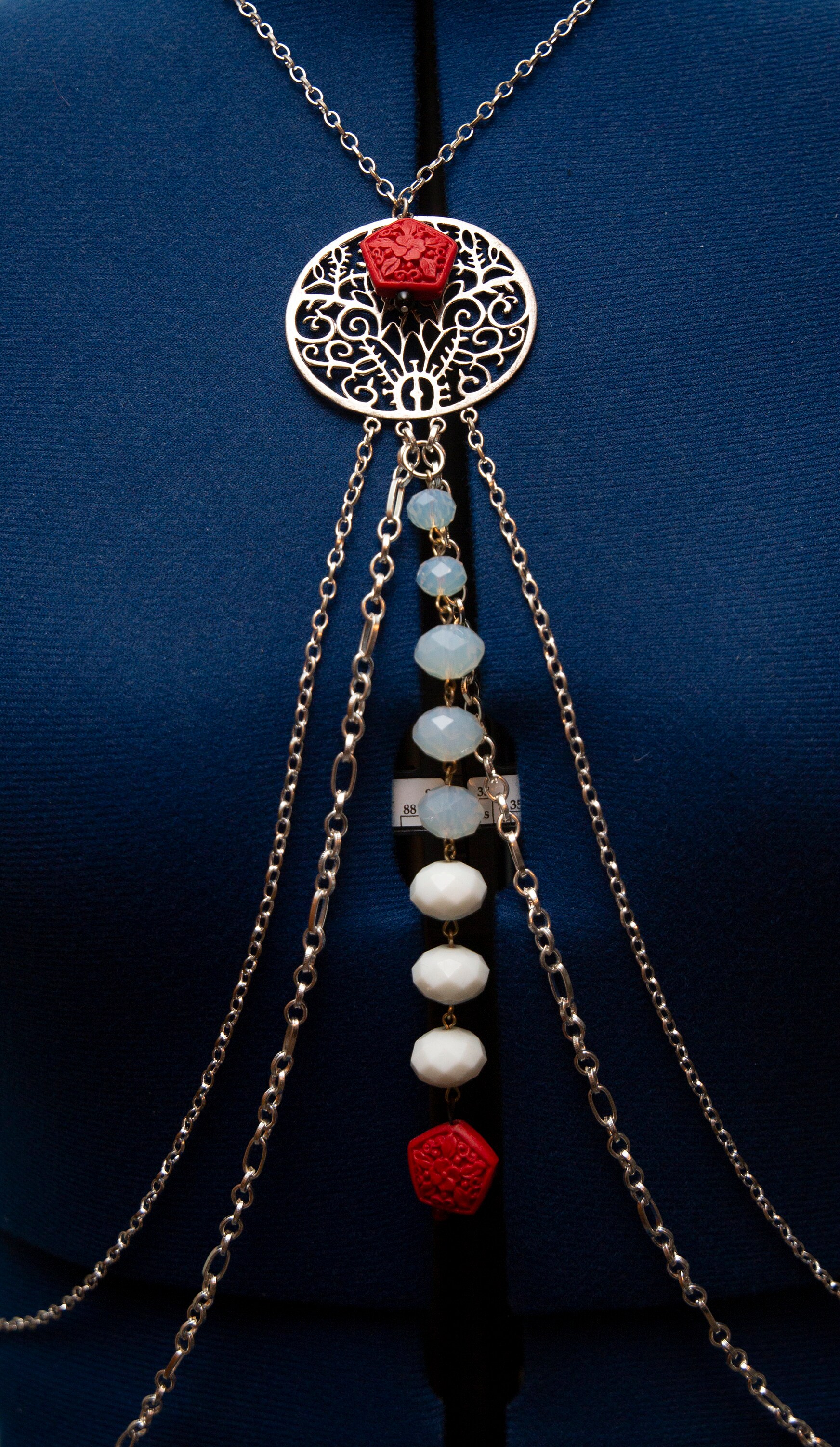 Red Roses Body Chain Vest - Etsy