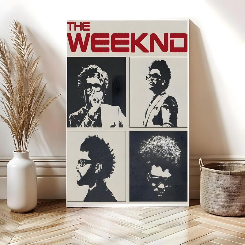 The Weeknd Poster - Etsy