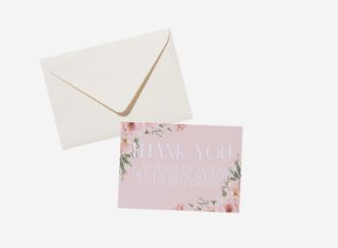 Generic Thank You Cards - Etsy