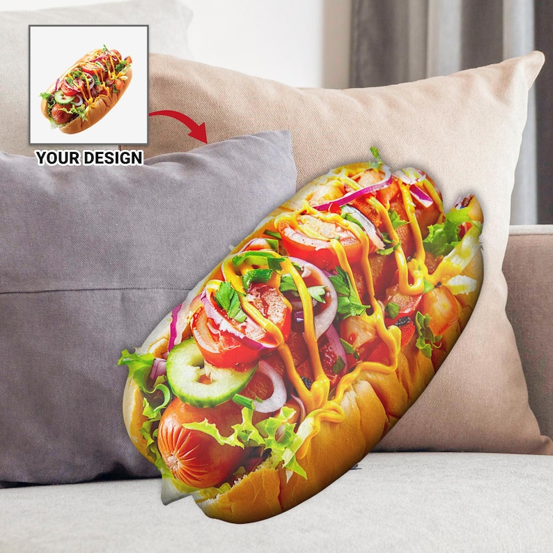 Custom Pillows Based on Any Photo, Custom Snack Pillows, Birthday Gifts ...