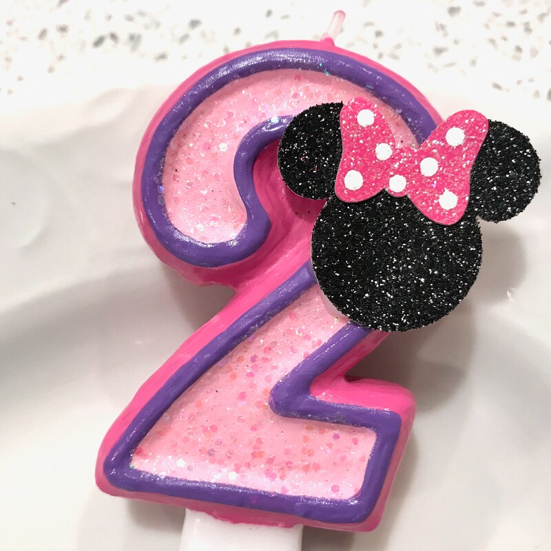Minnie Mouse Candle - Etsy