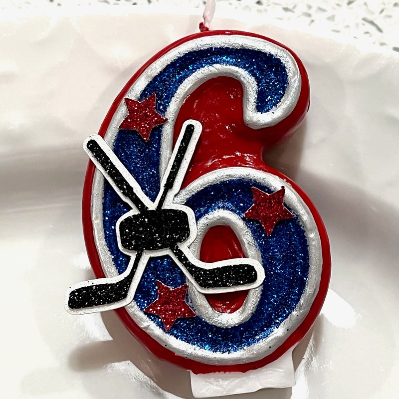 Hockey Cake Topper - Etsy