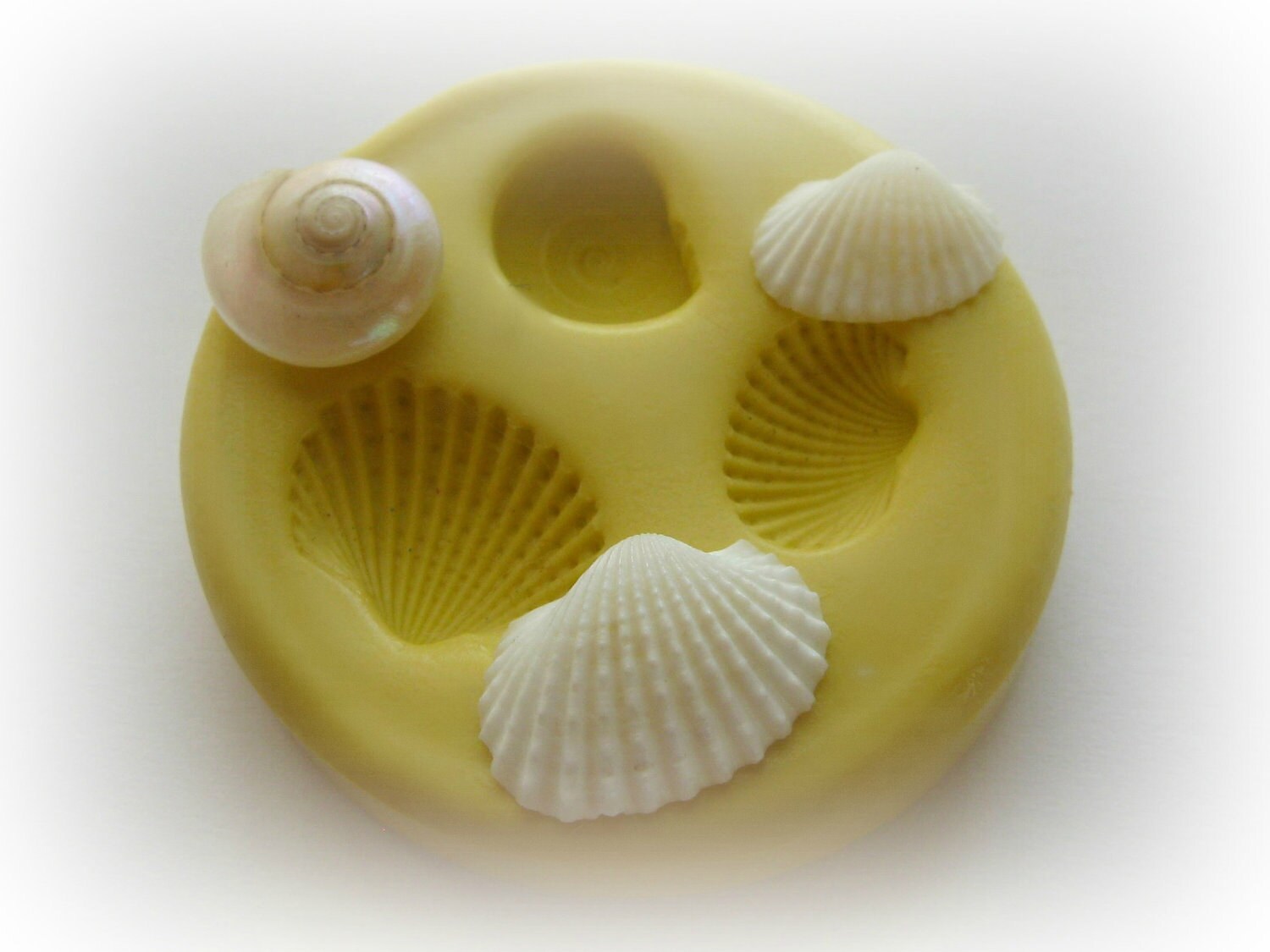 Tiny Shell Mold Mould Resin Clay Fondant Wax Victorian Jewelry - Etsy