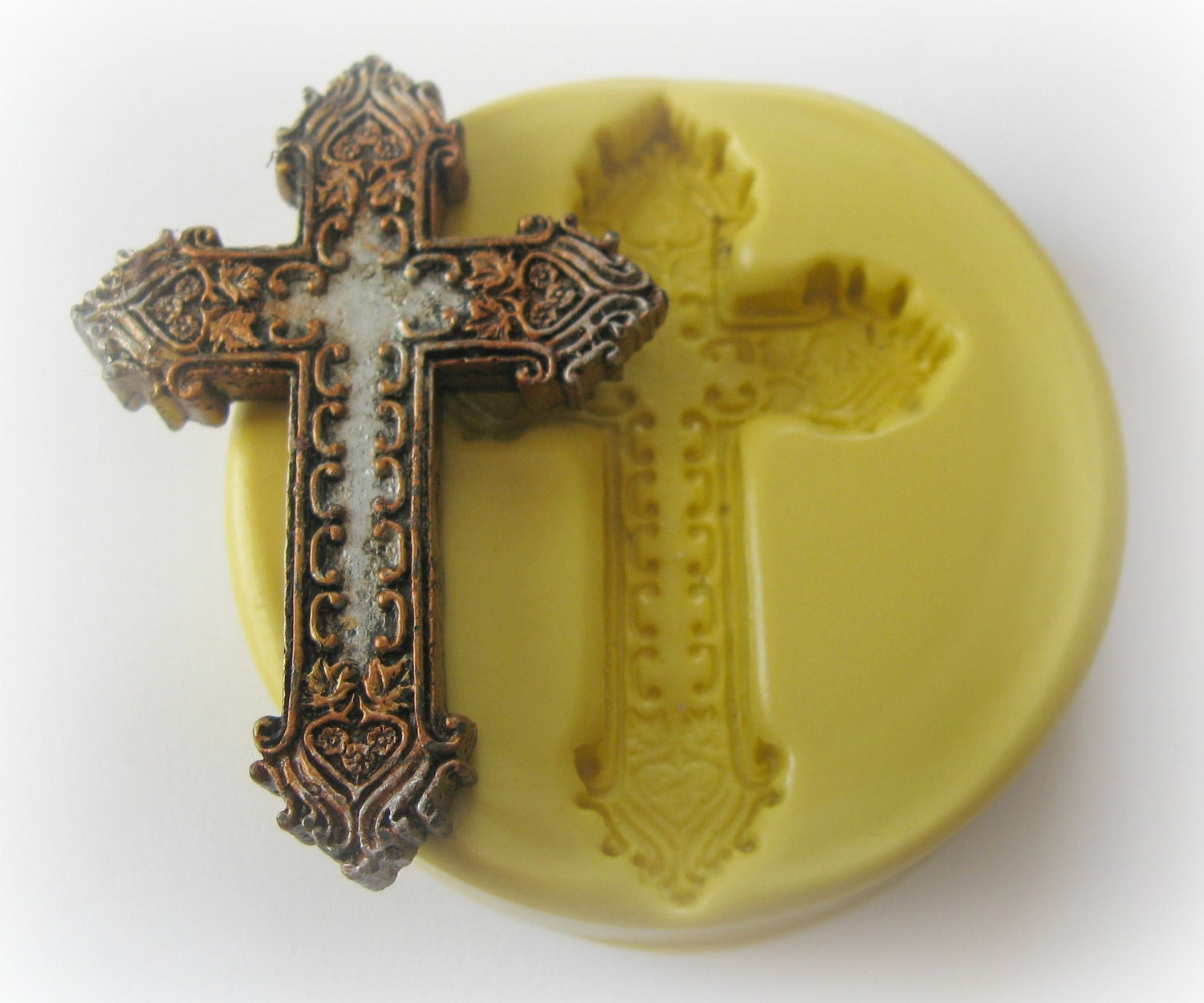 Silicone Mold Easter Cross Polymer Clay Resin Fondant Mold - Etsy